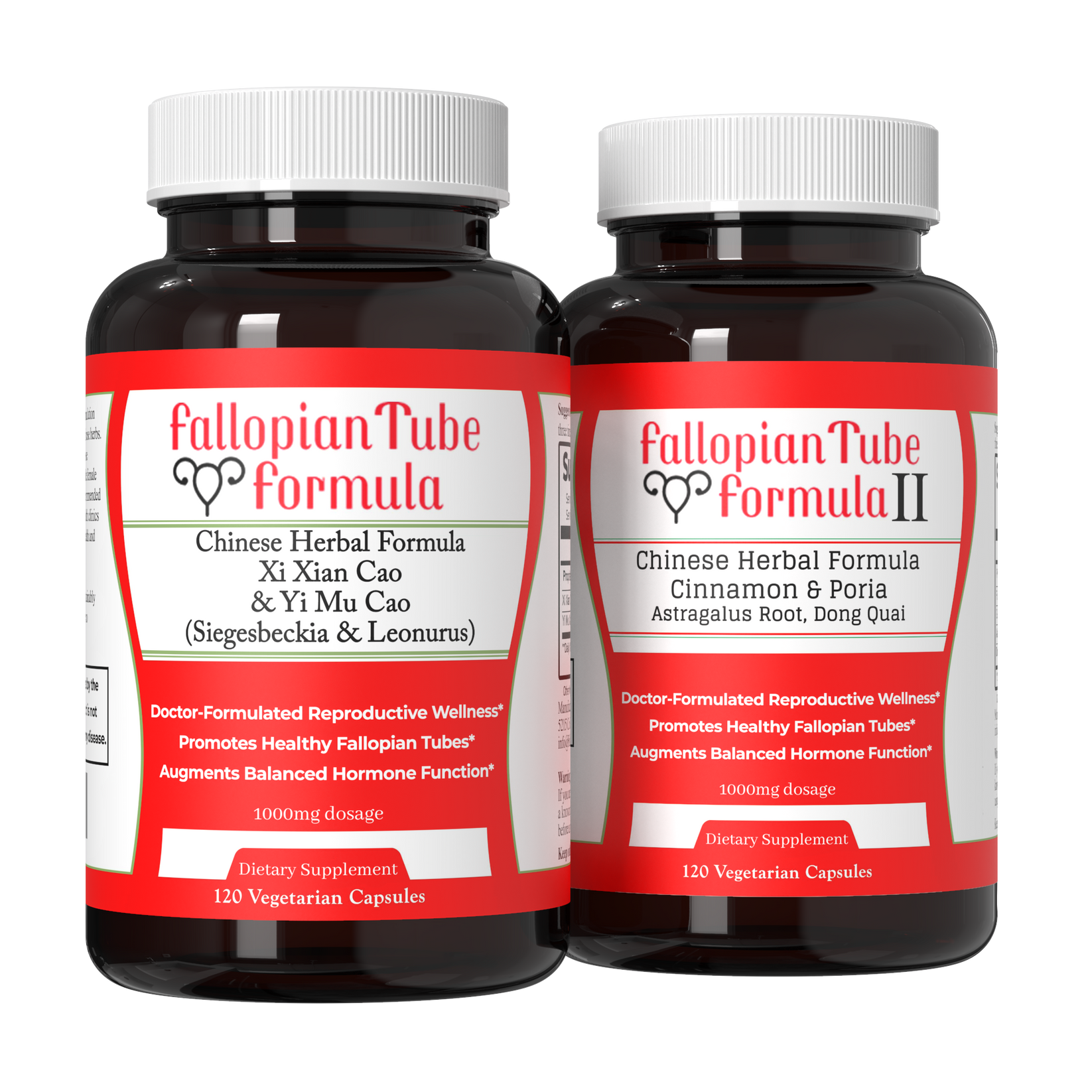 Fallopian Tube Formula™ I & II Supplements | Dr Jodi's